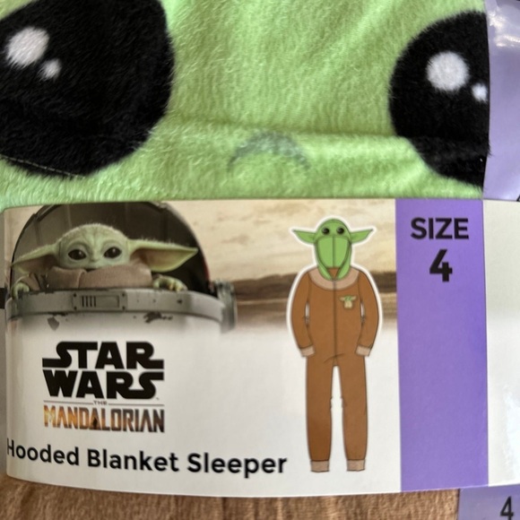 Star Wars | Pajamas | Star Wars Green Mandalorian Hooded Sleeper | Poshmark